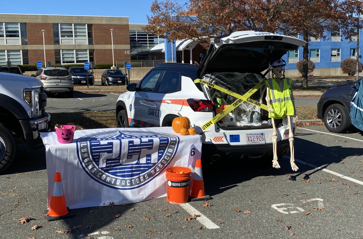 P.J. Dionne Company Joins Local Trunk or Treat Event - PJ Dionne